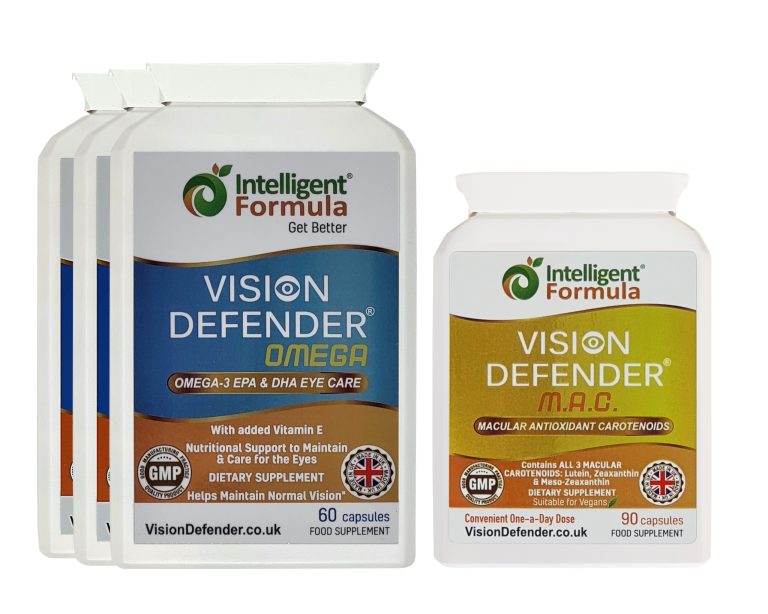Eye Vitamins Supplements - Vision Defender for Eye Care and Eye Health